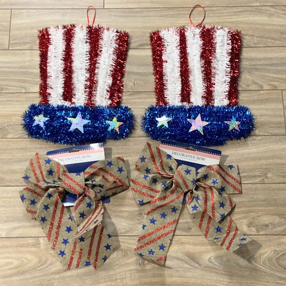 Holiday | 4 Pc 4th Of July America Holiday Decoration Bundle | Poshmark